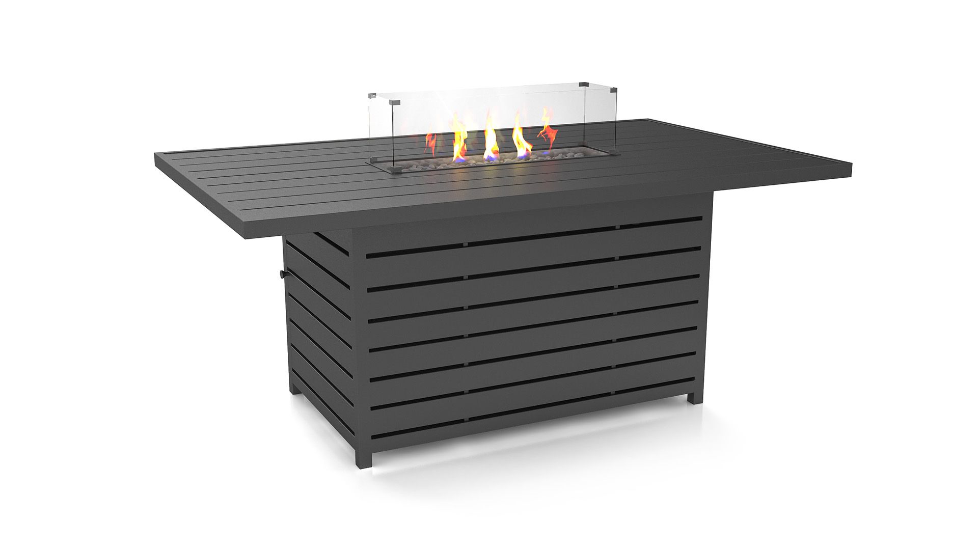 Matteo Corner con focolare da tavolo | artelia-design.it