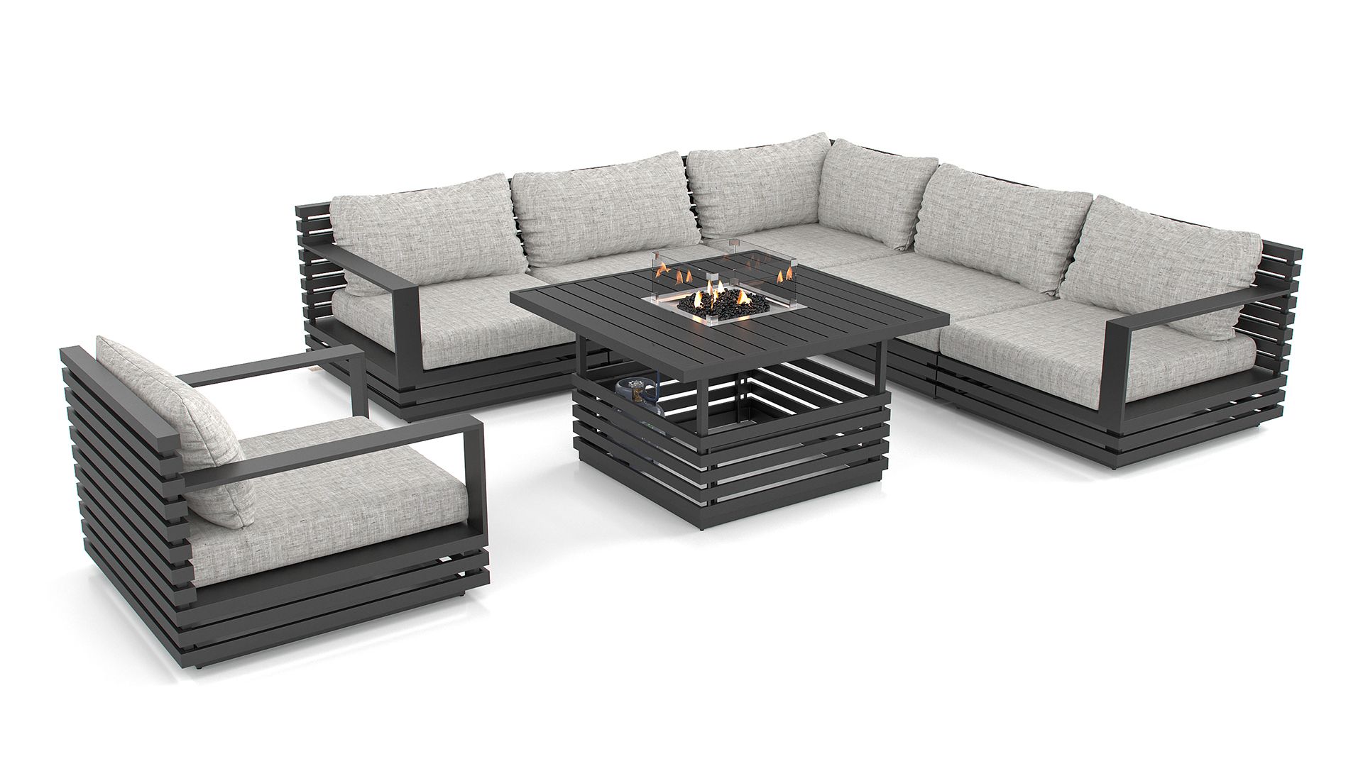 RN-1 L con focolare da tavolo | artelia-design.it